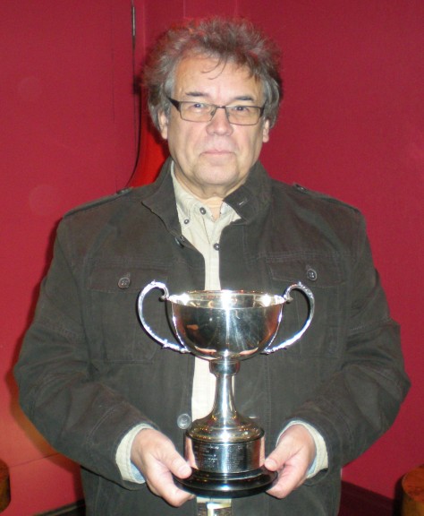 Peter Catt receiving the Hollis Trophy as British Champion | British ...